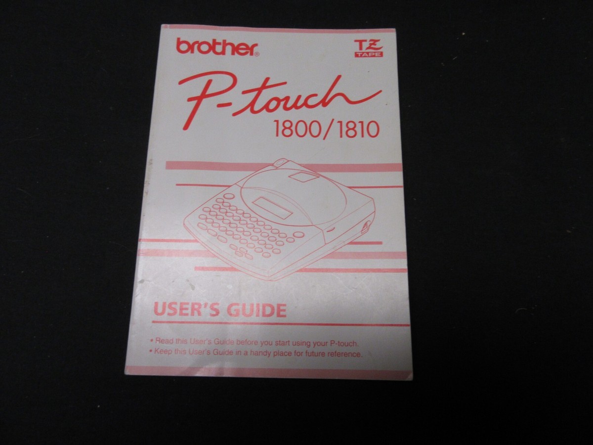 Brother P Touch Label Maker Manual: Your Ultimate Guide - My Blog